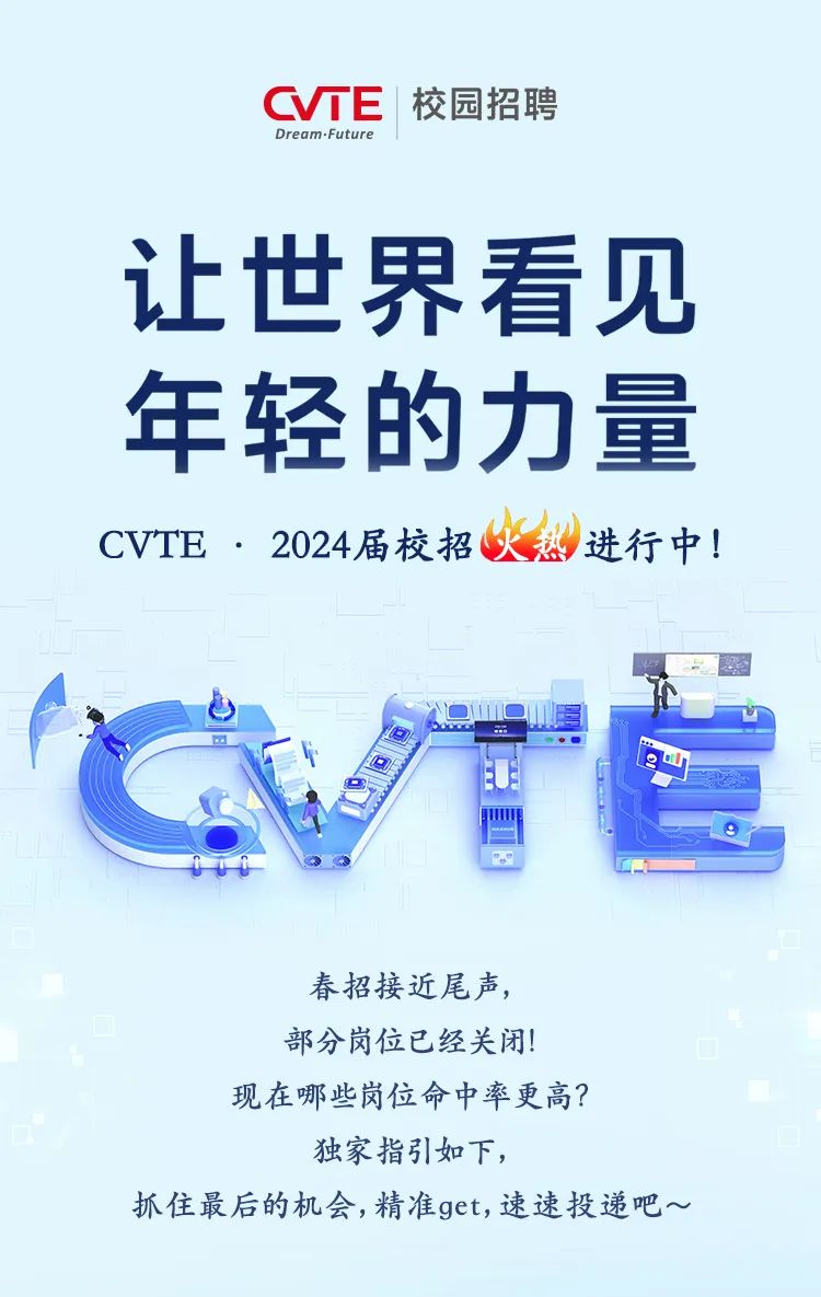 CVTE(广州视源)校园招聘_2025广州视源电子科技股份有限公司招聘信息-海投网